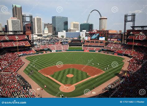 Busch Stadium St Louis Cardinals Editorial Photography Image Of