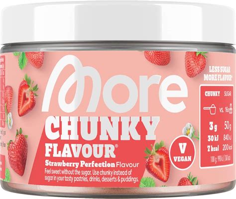 More Chunky Flavour Strawberry Perfection 43 Rabatt