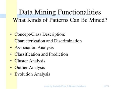 PPT Data Mining PowerPoint Presentation Free Download ID