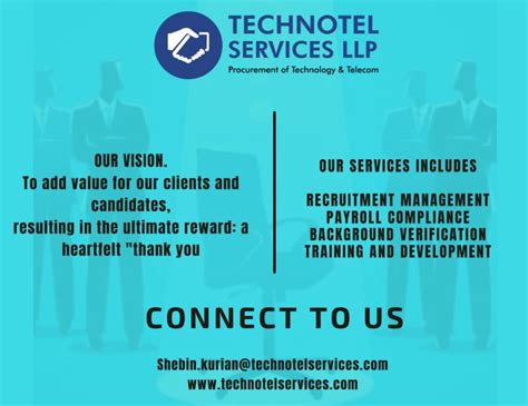 Technotel Services Llp Posted On Linkedin