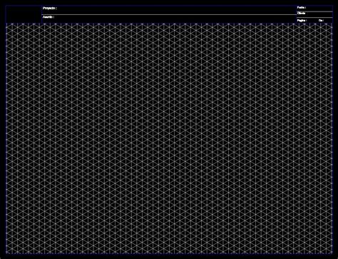 Format For Isometric Drawing DWG Block For AutoCAD Designs CAD