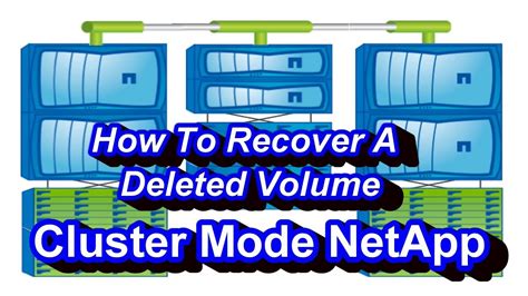 How To Recover Deleted Volume In Netapp Cluster Mode Youtube