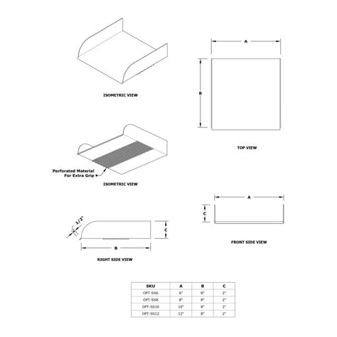 The Outdoor Plus Straight Spillway Scupper 10 Authenteak