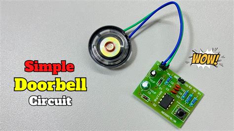 Simple Doorbell Circuit Diy Electrix