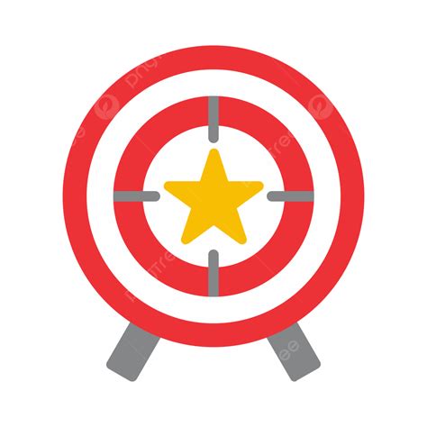 목표 평면 아이콘 벡터 별 표적 목표 Png 일러스트 및 벡터 에 대한 무료 다운로드 Pngtree