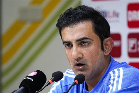 Gautam Gambhir | Gautam Gambhir is more relaxed compared to his predecessor Rahul Dravid, says ...