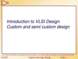 PPT VLSI Design Full Custom IC Design Flow PowerPoint Presentation Free Download ID 6948392