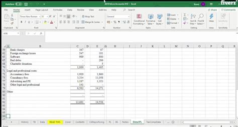Solve Your Accounting Projects Assignments And Financial Analysis By Ammyshow Fiverr