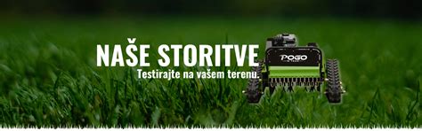 Oddajte Povpra Evanje Pogo M Tech Robotske Kosilnice Na Daljinsko Upravljanje