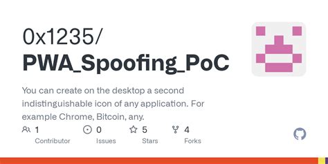 Github 0x1235pwaspoofingpoc You Can Create On The Desktop A
