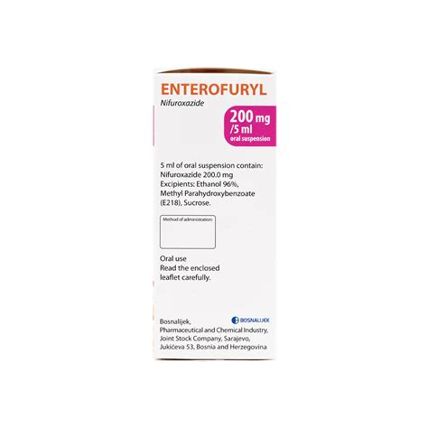Enterofuryl Syrup 200mg5ml 90ml Pharmazone