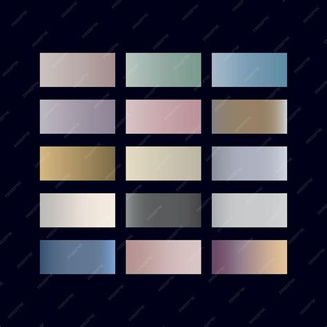 Premium Vector Gradient Color Set Element Set