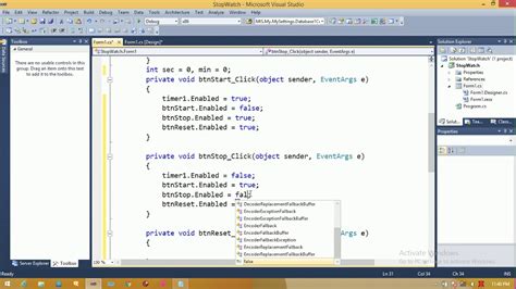 Stopwatch In C Console Application At Randal Canada Blog