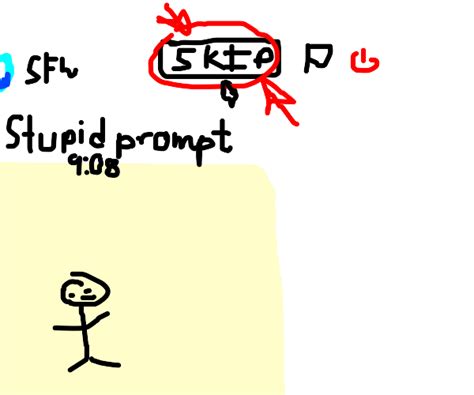 The Skip Button Drawception