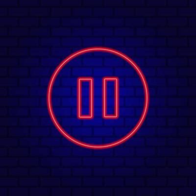 Pause Button Vector Art Icons And Graphics For Free Download