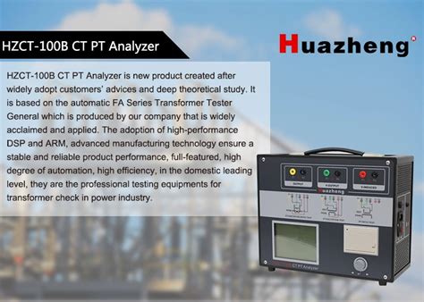 Automatic Current Transformer Analyzer Price Potential Transformer Ct