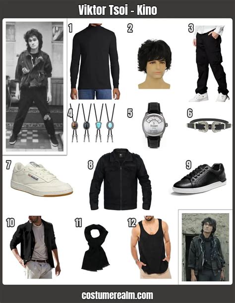 How To Dress Like Dress Like Viktor Tsoi Guide For Cosplay And Halloween