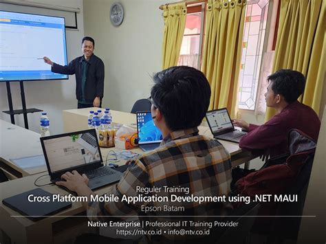 Training “cross Platform Mobile Application Development Using Net Maui
