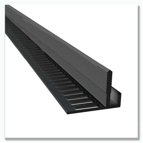 Vented Starter Trim 3m 25mm Air Gap Building Plastics Tele 01495 221630