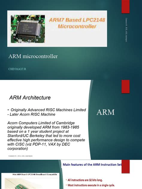 For Exam Arm Microcontroller S4 Eac Pdf Computer Architecture