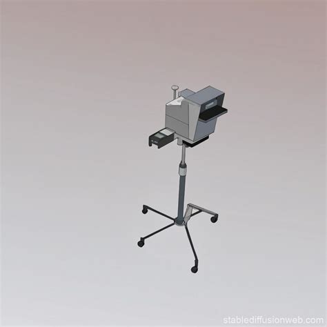 Baggage Check Machine Isometric View Stable Diffusion Online