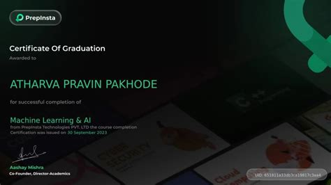 Atharva Pakhode On Linkedin Ai Machinelearning Datascience