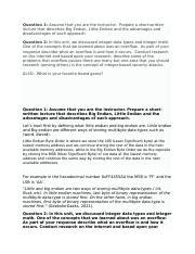 Comparative Programming Language Df Unit Docx Question Assume That You Are The Instructor