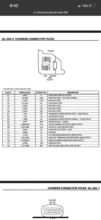 95 Bulkhead Connector On The Firewall Pin Out Gmt400 The 57 Off