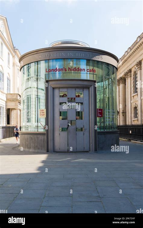 The Entrance To The Cafe In The Crypt At St Martin In The Fields