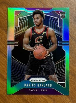 2019 20 Panini Prizm Darius Garland Green Holo Prizm Rookie Cavaliers