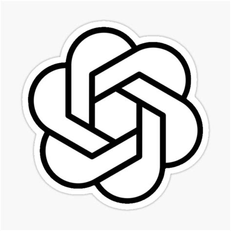 Openai Logo Sticker For Sale By Foofighter01 Redbubble