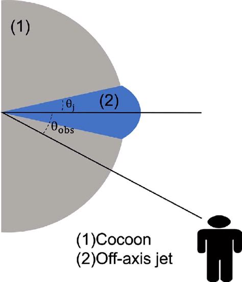 Schematic Representation Of The Quasi Spherical Outflow The Off Axis