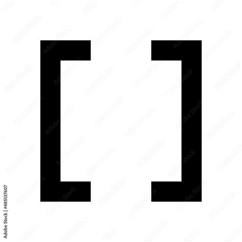 Data Array Array Icon Array Vector Data Array Symbol Code Icon เวกเตอร์สต็อก Adobe Stock