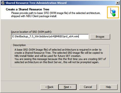 Create Shared Resource Tree Symantec Netbackup 75 Windows Itzgeek