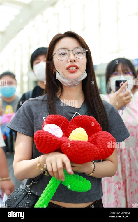 Chinese Actress Xu Ruohan Appears At Airport In Beijing China 10th