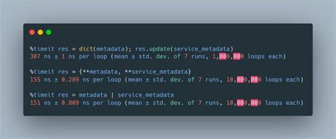 Taras Tsugrii On Linkedin Python Merge Operator Or Concise Way To Merge Dictionaries Faster