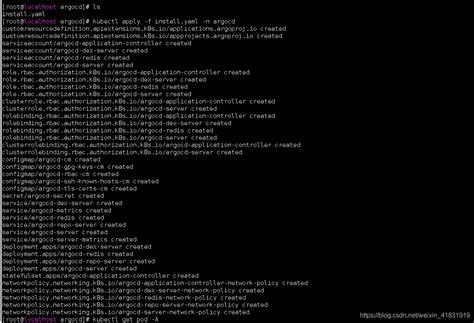 k8s集群部署argocd 及初始化密码获取 argo默认密码 csdn博客
