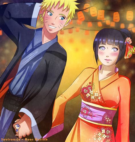 Commission Naruto X Hinata By Saviroosje On Deviantart