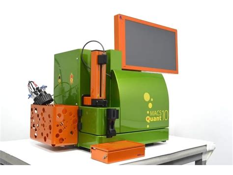 Miltenyi Macsquant Analyzer 10 Flow Cytometer 3 Lasers 8 Colors 10 Detectors W Buffer Supply