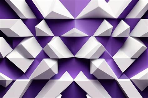 Premium Photo Abstract White Geometric Pattern Background For Modern