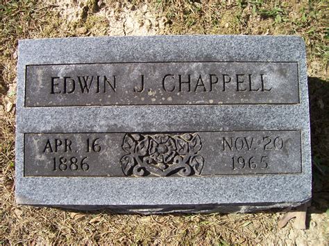 Edwin James Chappell 1886 1965 Find A Grave Memorial