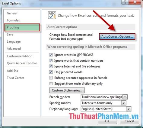 Setting Up Autocorrect Functionality In Excel