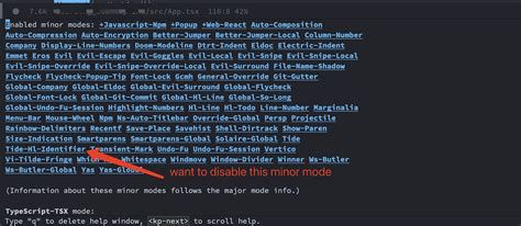 doom emacs中如何禁用某个minor mode？ 闲聊灌水 emacs china