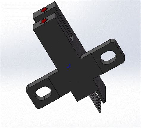 欧姆龙光电传感器 Ee Sx672solidworks 2014模型图纸下载 懒石网