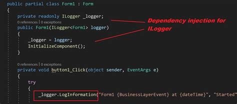 Logging In NET Core Windows Forms Or WPF Application TheCodeBuzz
