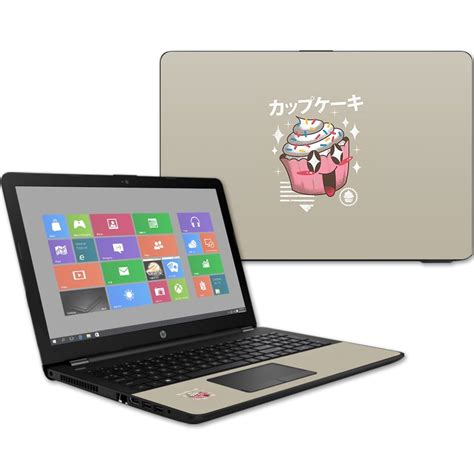 Skin Decal Wrap Compatible With Hp T Laptop Sticker Design Cupcake Kawaii
