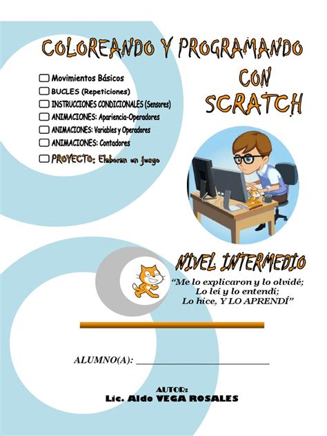 Programando Con Scratch Pdf Scratch Lenguaje De Programación