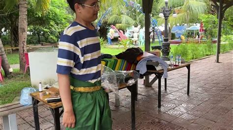 របៀបស្លៀកក្បិនដោយខ្លួនឯង របស់សិស្សច្បង និស្សិត អ ម ត Youtube