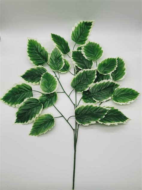 Extra Large Leaf Spray Rhomboid Leaf White12 In A Pack 066 Each