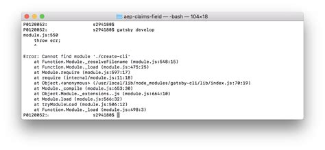 Gatsby Cli Broken After Upgrade Error Cannot Find Module Create Cli · Issue 10712